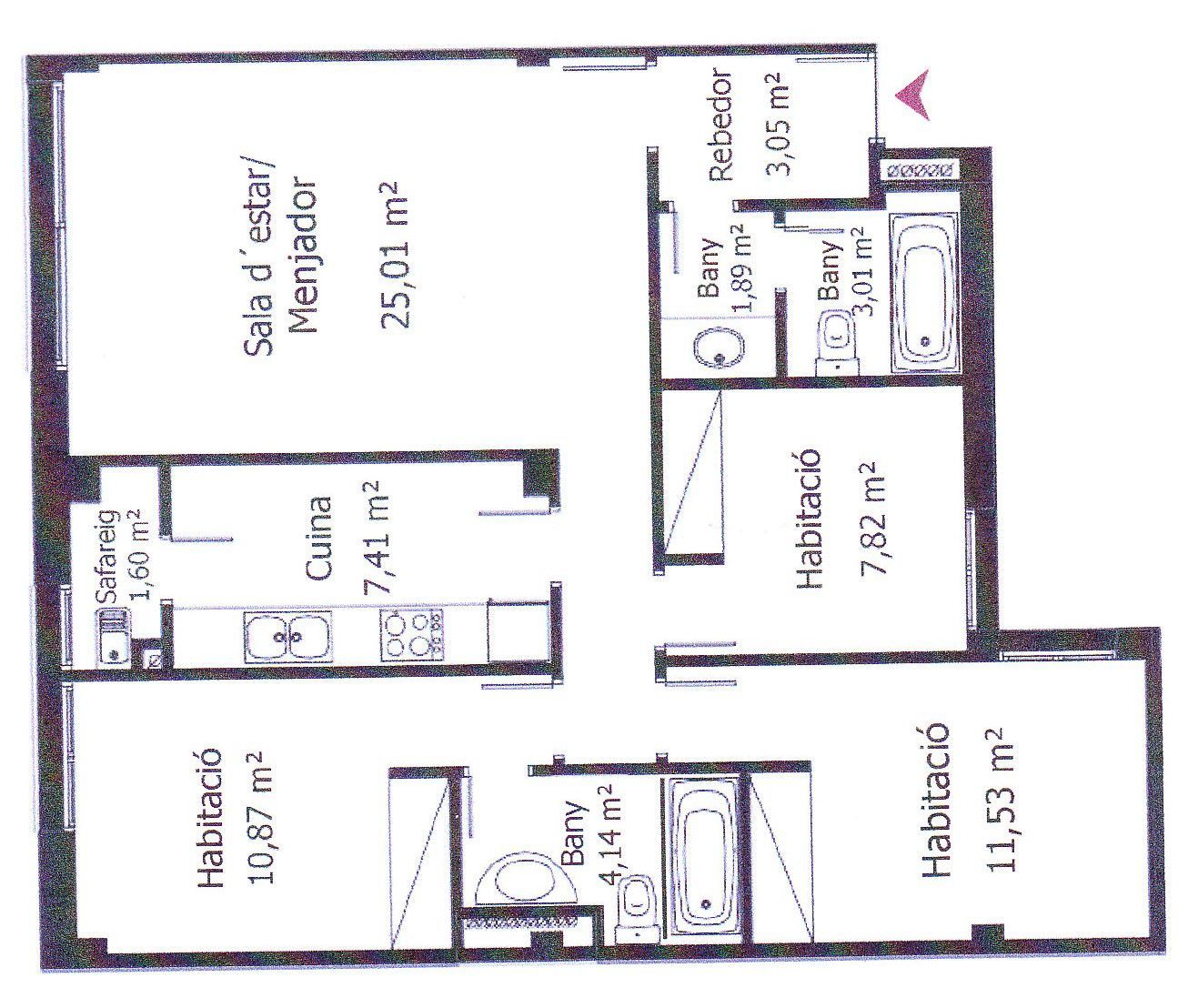 AD600 Sant Julià de Lòria - 3 beds apartment for sale - Properstar