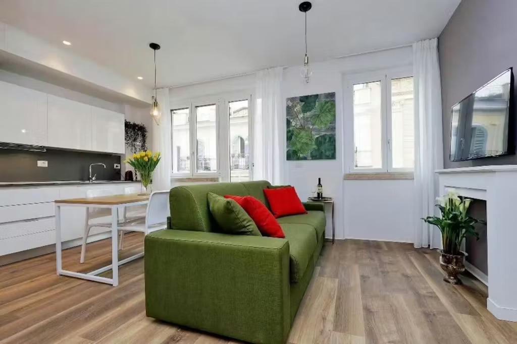 Via Flavia, Rome - Via Flavia, 00187 Rome - 1 bed apartment for rent ...