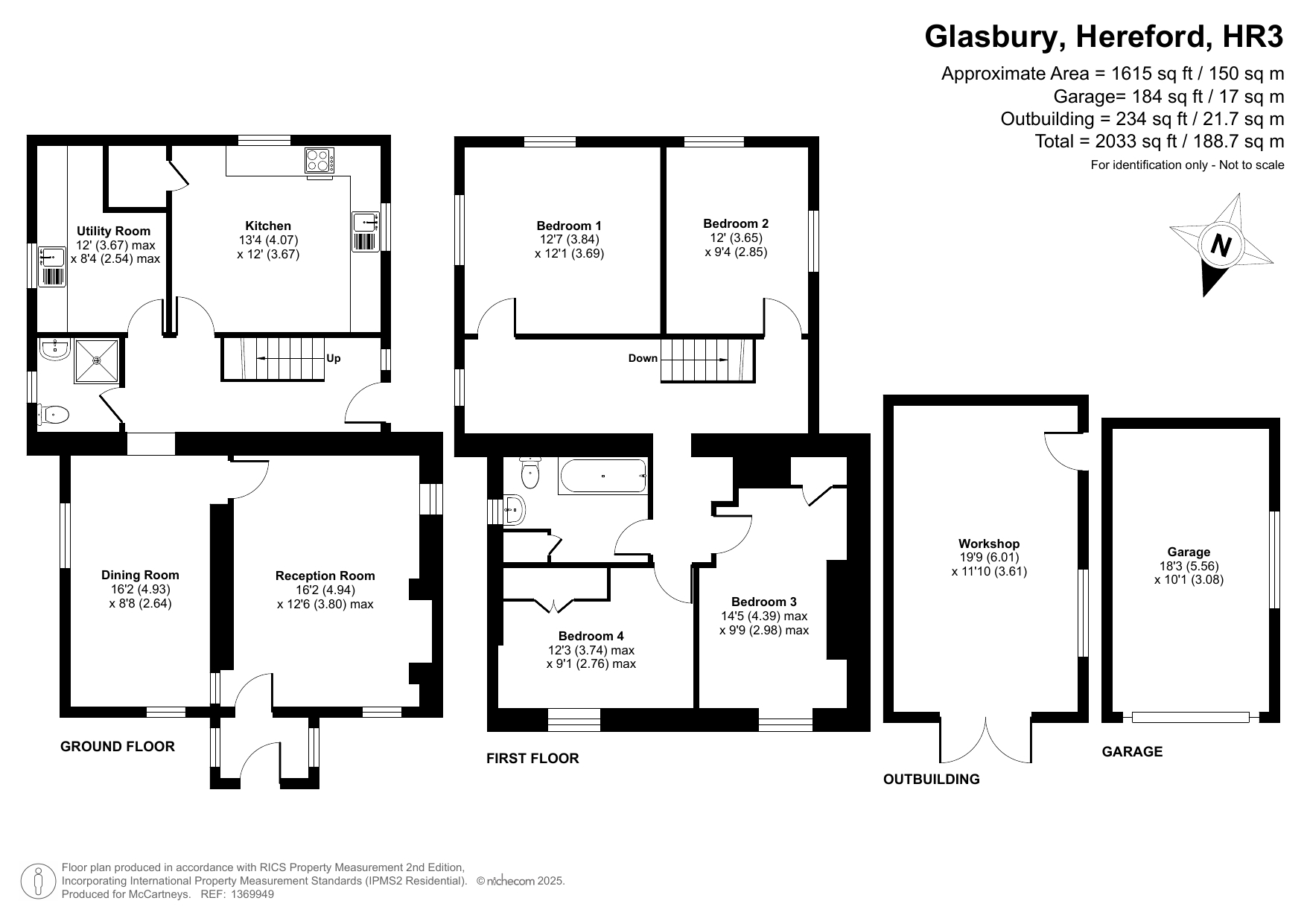 HR3 5NZ Powys - 4 beds kuća for sale - Properstar