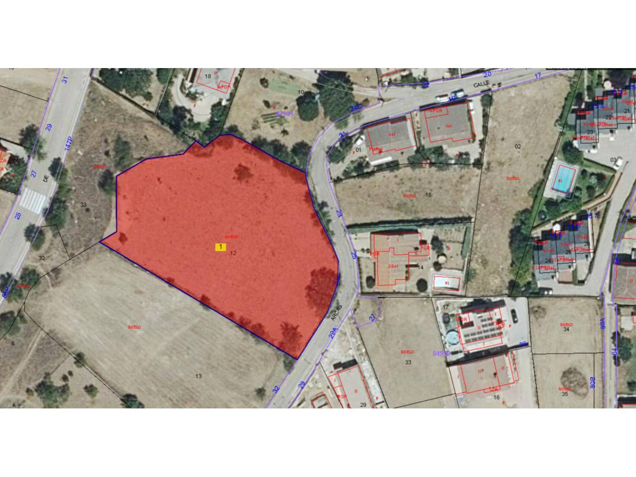 PARCELA URBANA ZONA PEÑA LA PALA EL MOLAR - Calle de las Arcas 30 ...