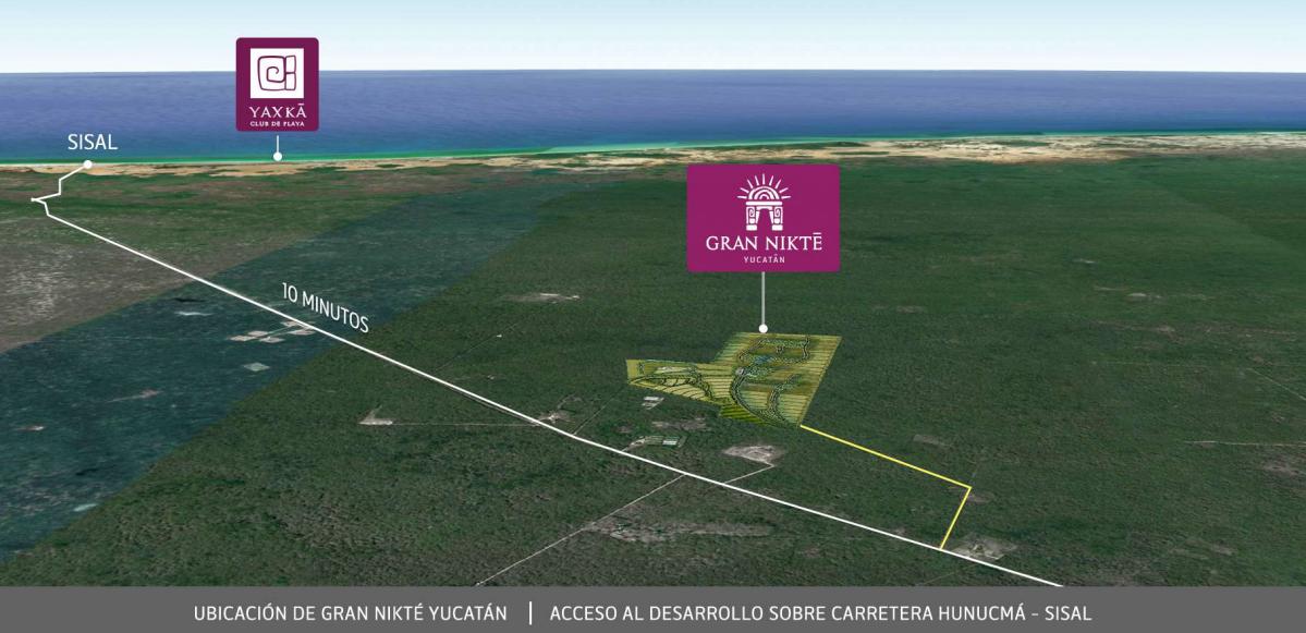 LOTS FOR SALE IN GRAN NIKTE "PRIVADA KIN-HA", SISAL YUCATAN. - Yucatán ...