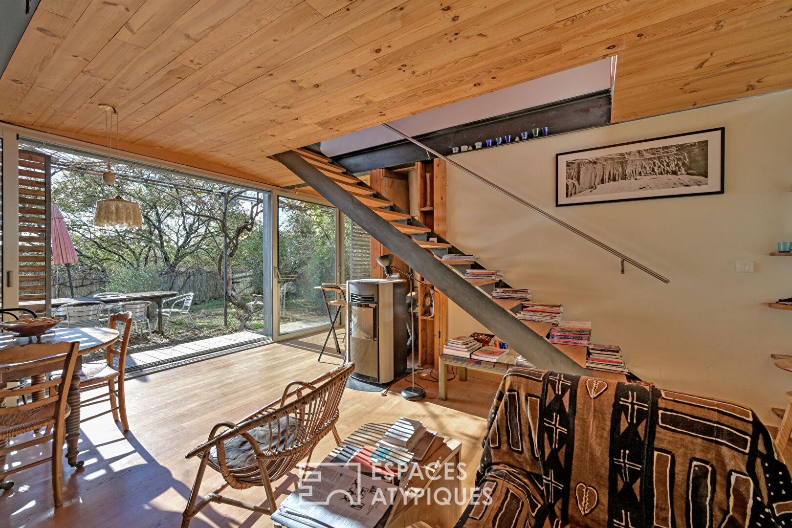 Architect's house, wood and light - 34190 GANGES - 2 beds house for ...