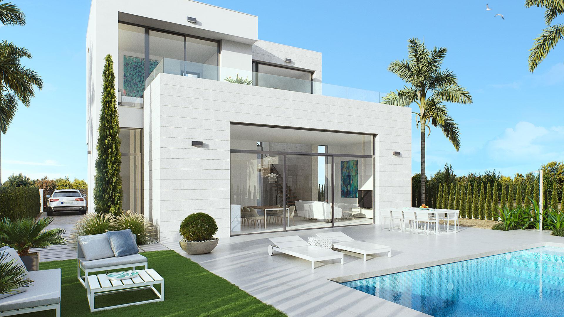 THREE BEDROOM VILLA IN GOLF COURSE - 04620 Vera - 3 beds property for ...