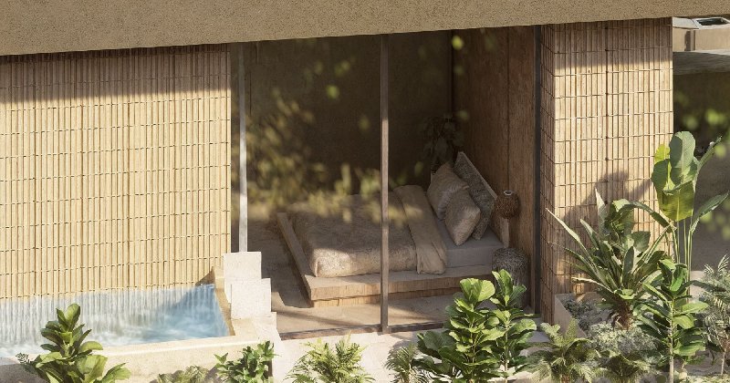 Apartment with private pool for sale, South Hotel Zone, Cozumel - Carr ...