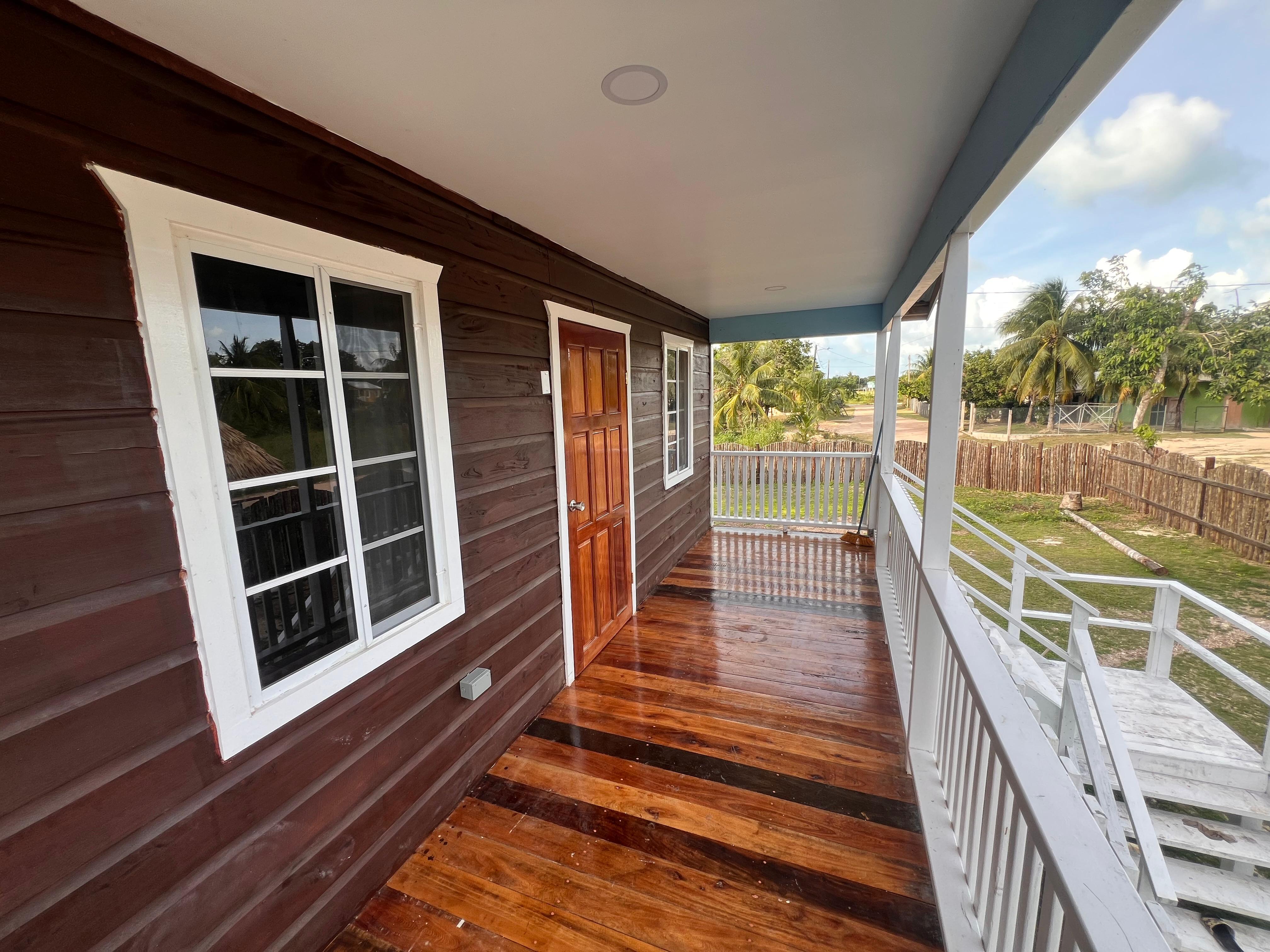 Belize Turnkey House for Sale in Sarteneja – New 2BR Home on Large ...