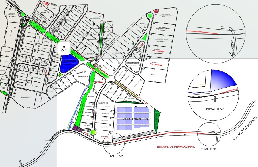 Industrial Land/Build-to-Suit for Sale, 10'000m2-600'000m2, in Contepec ...