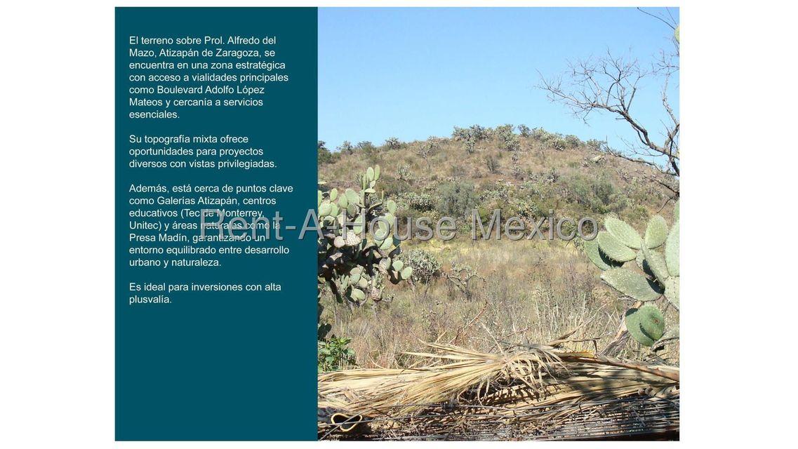 Land for sale in Calle Prol. Alfredo del Mazo, Mexico Nuevo RU 25-2525 ...