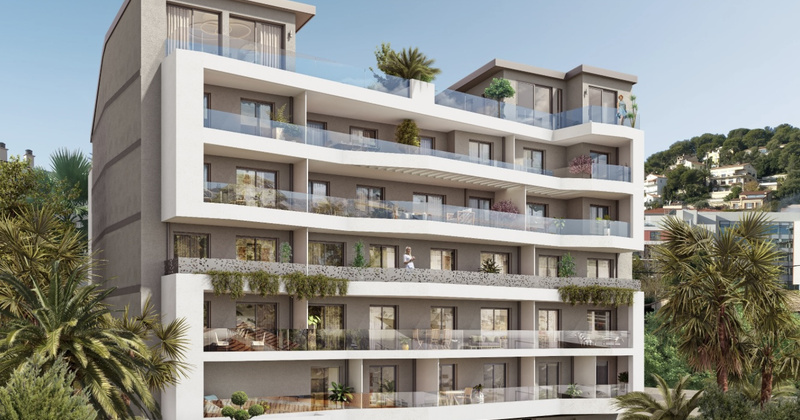 Brand new 2 room apartment with terrace/parking - 06190 Roquebrune-Cap ...