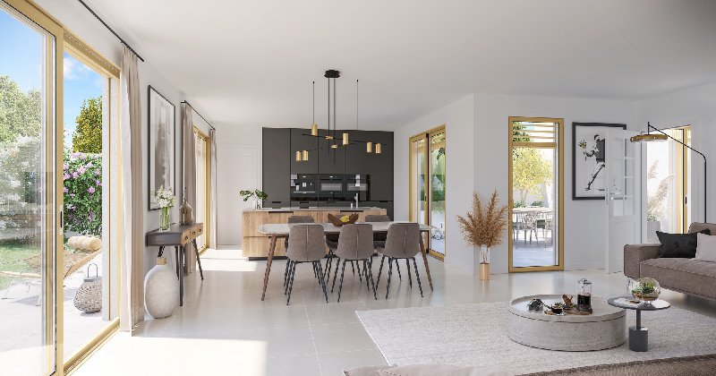 Lyon 04 400 m de la estación de metro C Hénon - Obra nueva en Lyon ...