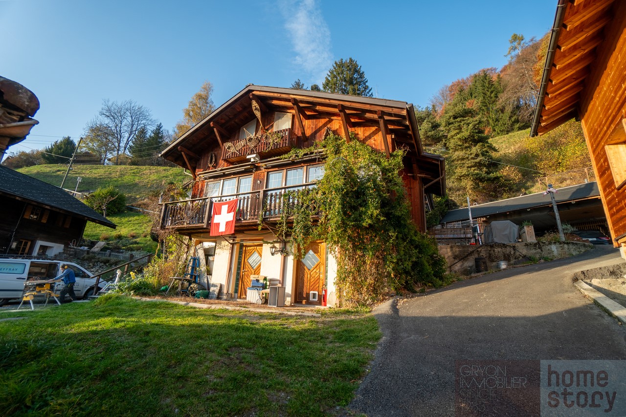 Charming chalet in the heart of Les Posses-sur-Bex - Route du Lovaret 5 ...