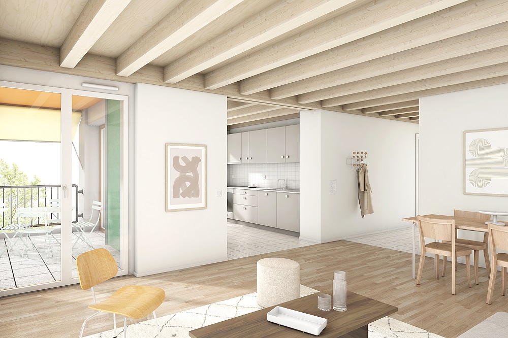 A1-302 - Très beau 2,5 pièces à louer courant avril 2026 - Route de la ...