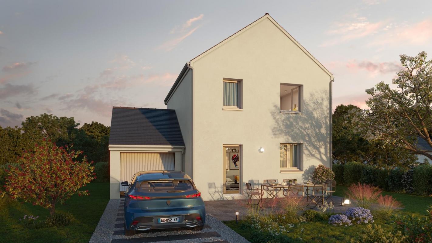 To build contemporary house 88 m2 - 53230 Cosse Le Vivien - Building ...