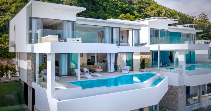 Luxury 5 Bed Panoramic Sea View Villa in Chaweng Noi - 1, 84320 Chaweng ...