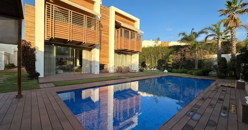 A vendre villa isolée casa green town 5ch - Bouskoura - Villa 5 ...