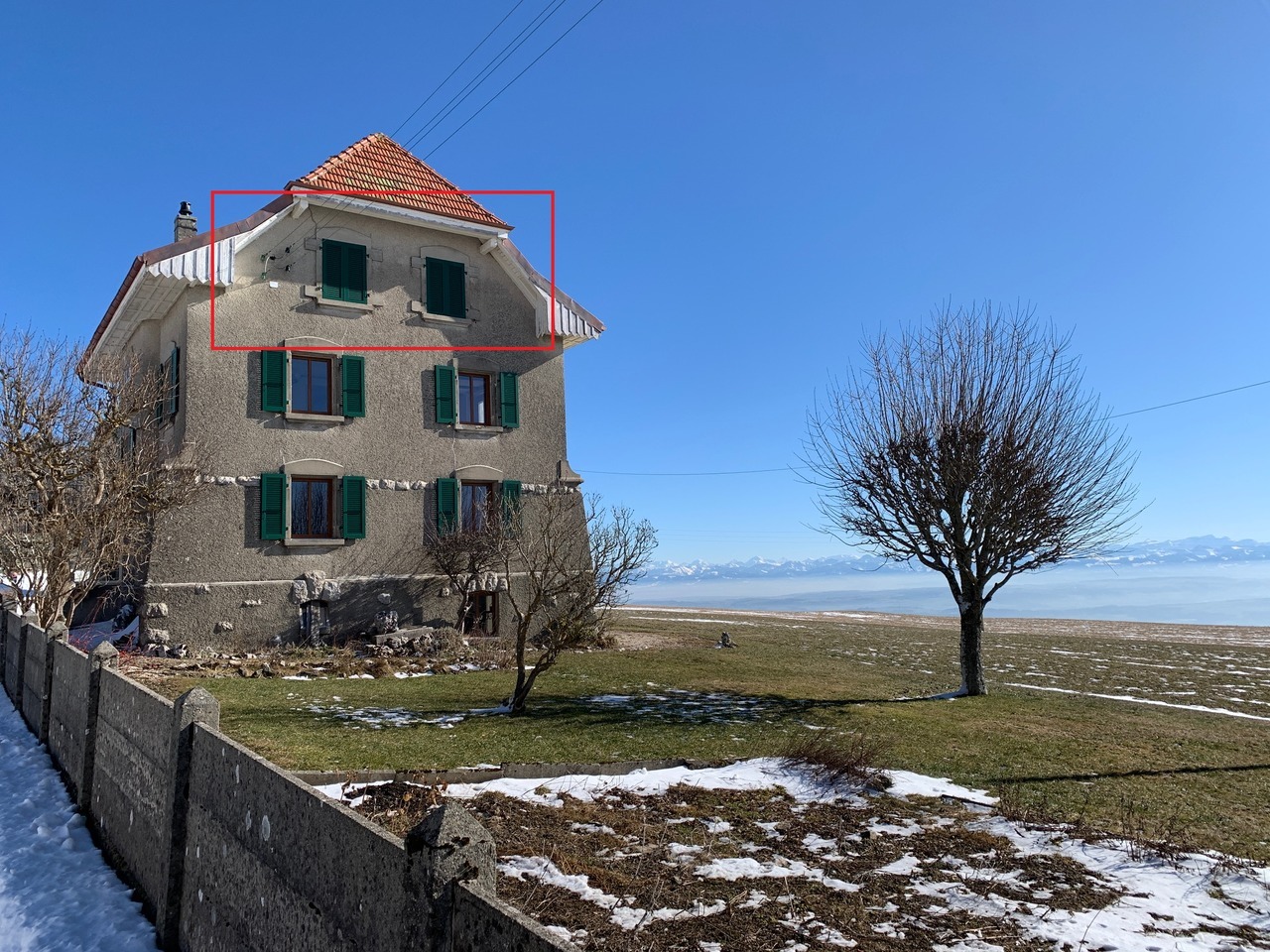 3 room apartment with beautiful views of the Alps - Route de Mauborget ...