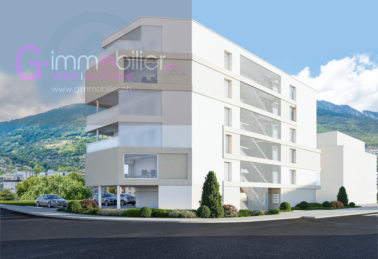 Monthey nouvelle construction Attique 4.5 pièces de 127m2 - av DE L ...