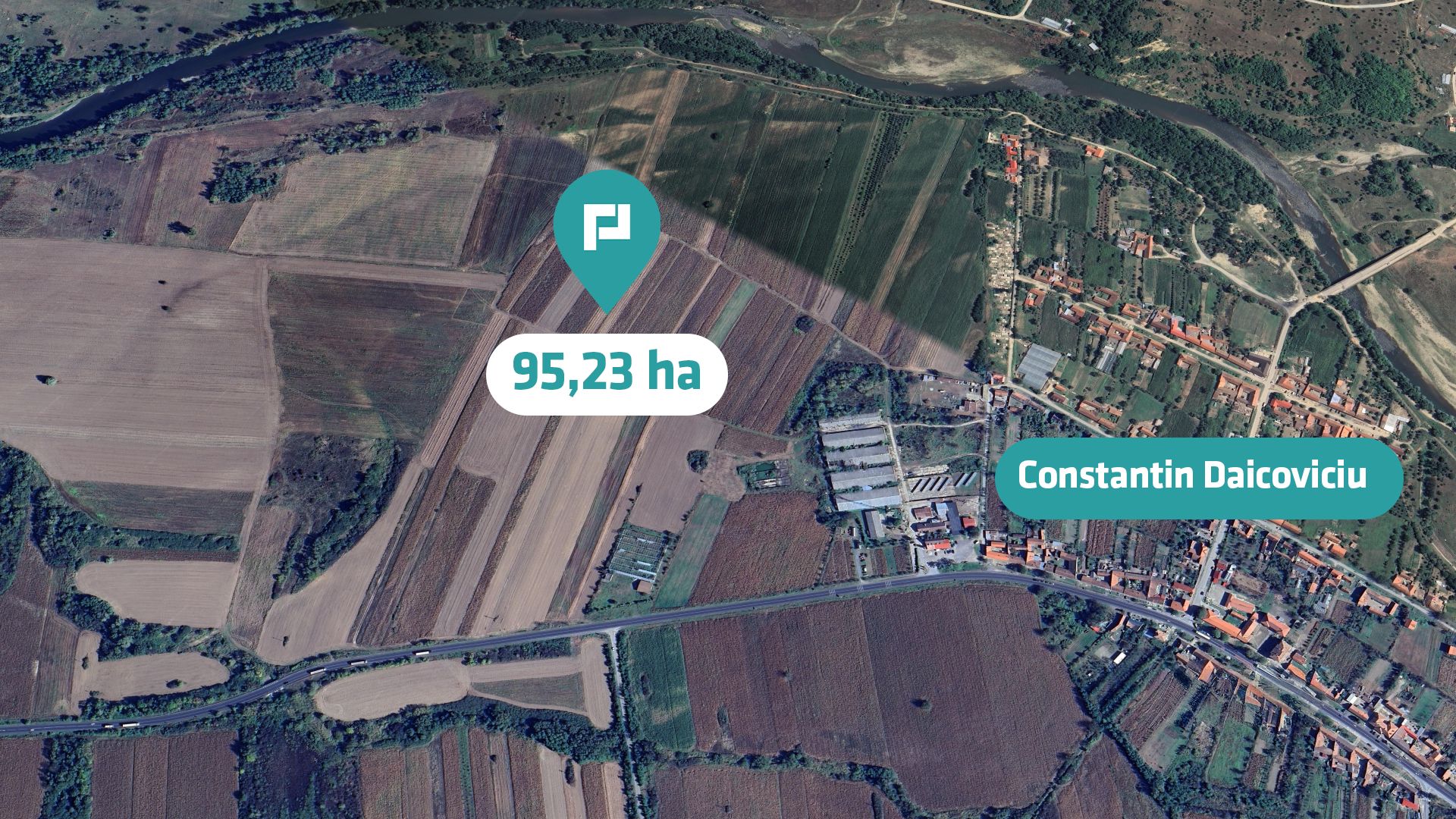 1 Cheap Land Plot for Sale in Constantin Daicoviciu | Properstar