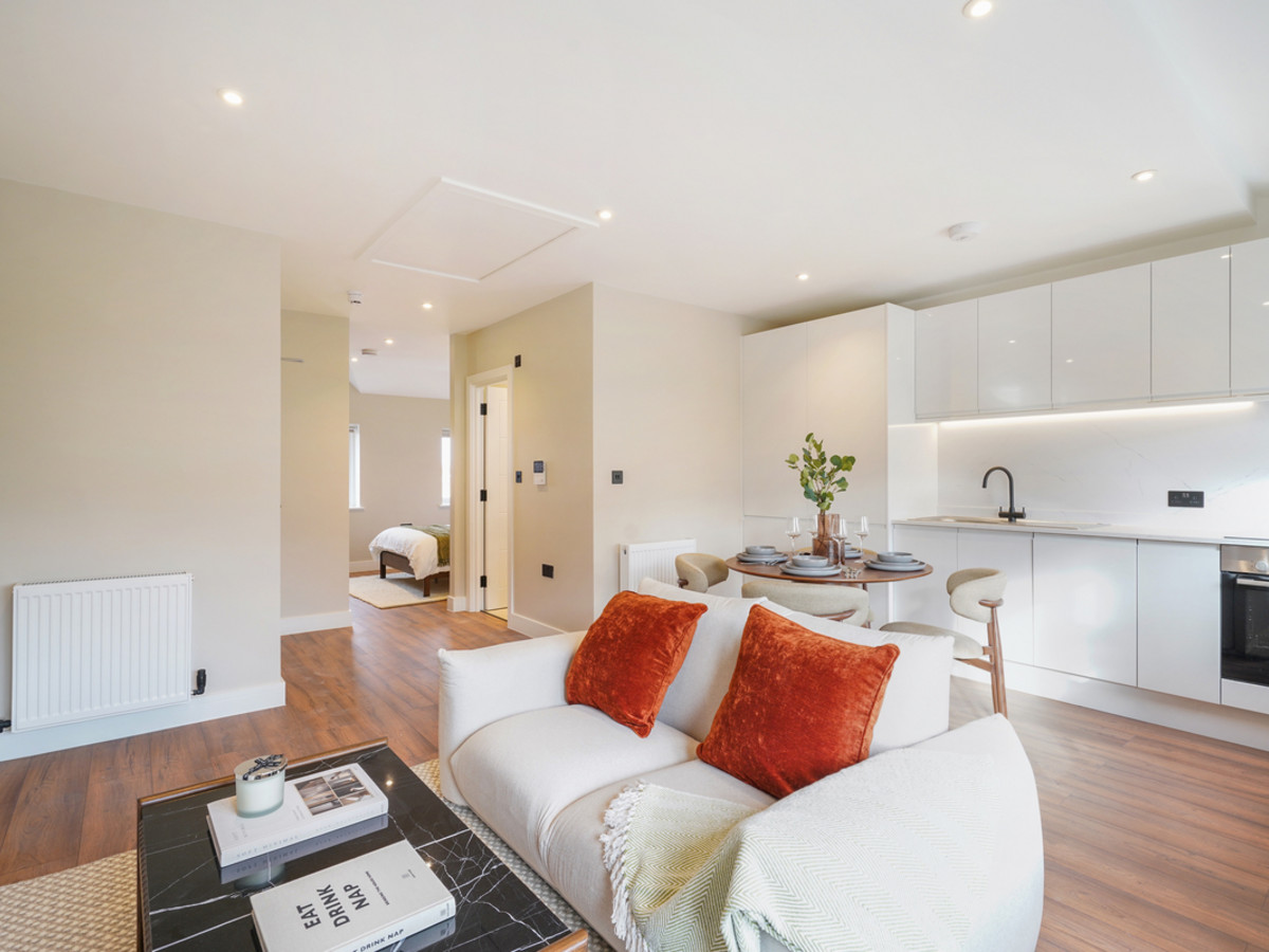 Ce superbe appartement de haute spécification situé à Albany Court ...