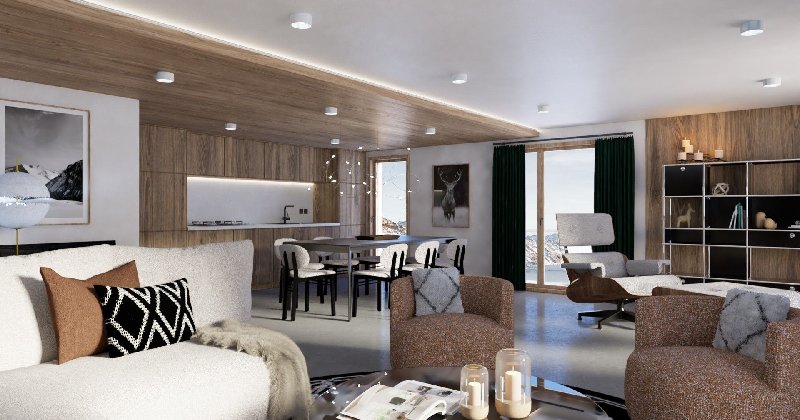 40 Wohnungen mit Terrasse zum Verkauf in Crest-Voland | Properstar DE