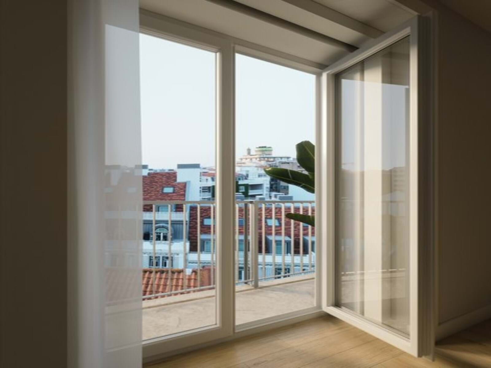 One bedroom Flat with balconies in the Sousa Martins I Lisbon Building ...