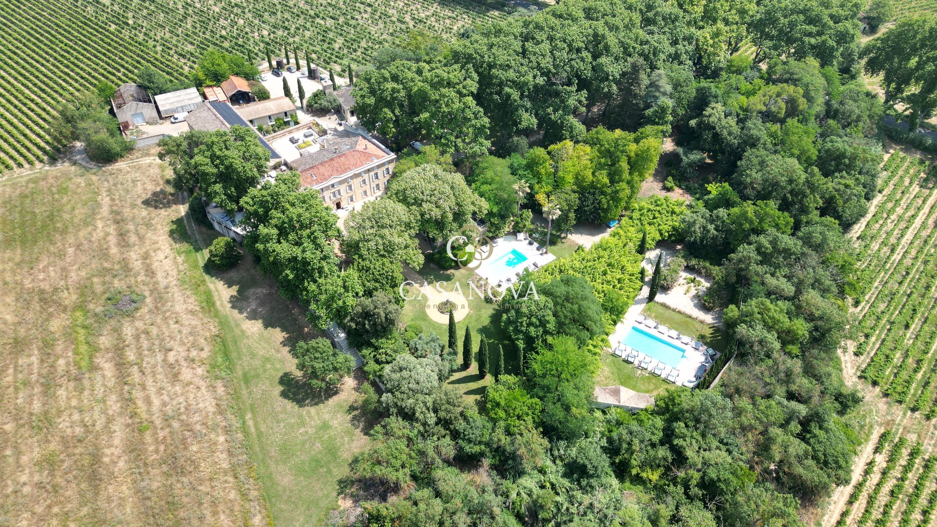 Castillo con finca vinícola - West Hérault - a 40 minutos de ...