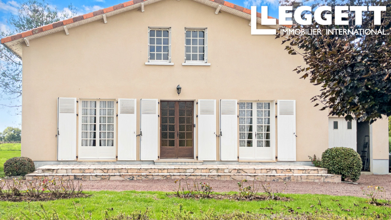 Large stone house with 4 bedrooms, garage, cellar and outbuildings, 2 ...