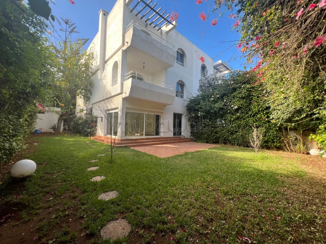 Triplex for rent in Anfa with garden - Anfa, Casablanca - 4 beds villa ...
