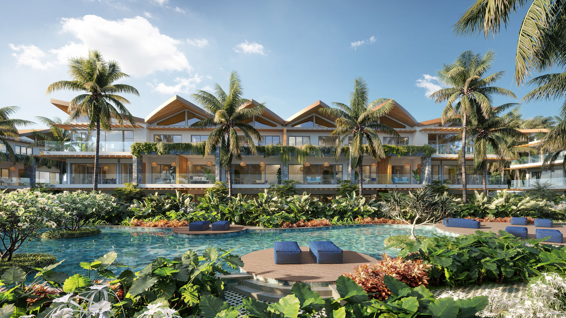 Penthouse 4 chambres à vendre à La Pirogue Residences, Wolmar – Île ...